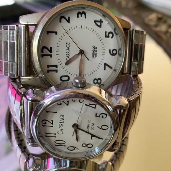 Timex | Accessories | Watches Timex Carriage Quartz Unisex White Face ...